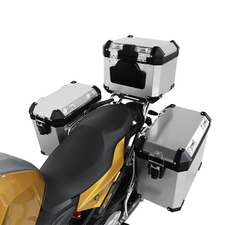 GSADV BMW F900XR Motorcycle Top Box Aluminium & Side Box Aluminium With ...