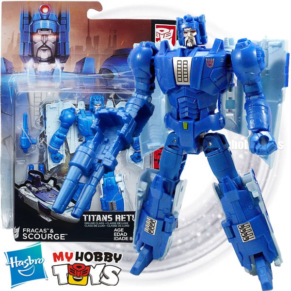 Hasbro Transformers Generations - Titans Return Scourge and Fracas ...