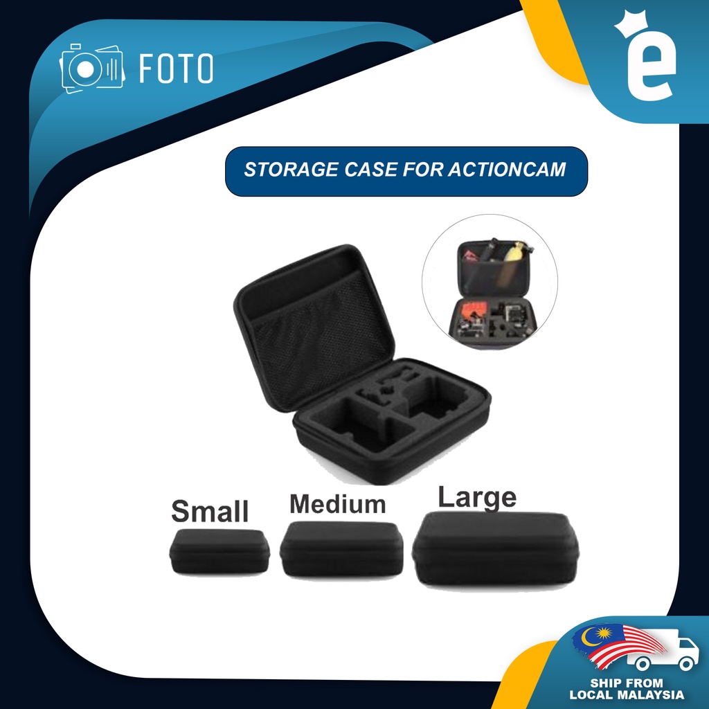 Waterproof Gopro Accessories Travel Storage Collection Bag Case For ...