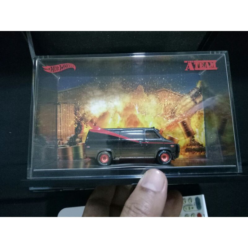 Hot Wheels A TEAM VAN COMIC CON ( VAN THE A TEAM ) | Shopee Malaysia
