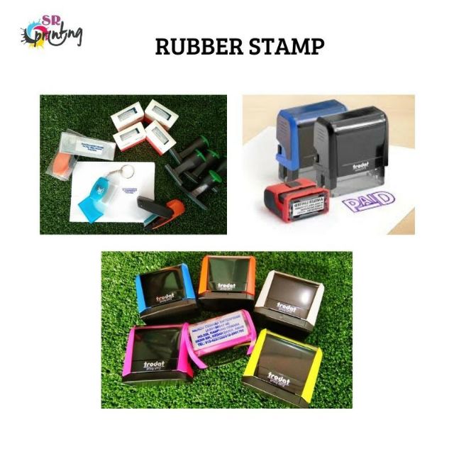 RUBBER STAMP /COP SELF INK Pelbagai Saiz dan Rekabentuk | Shopee Malaysia