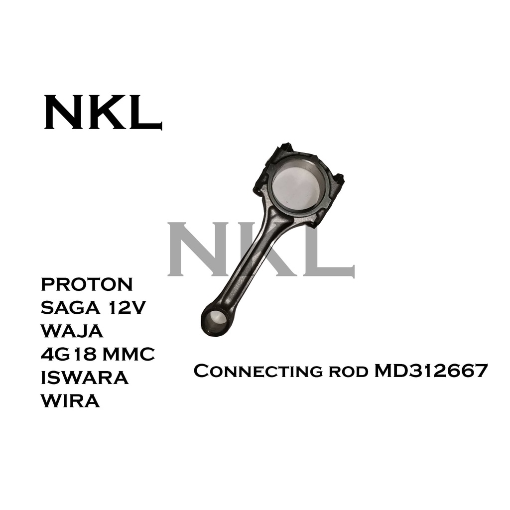 PROTON SAGA 12V, WAJA 4G18 MMC, ISWARA, WIRA CONNECTING ROD MD312667 ...