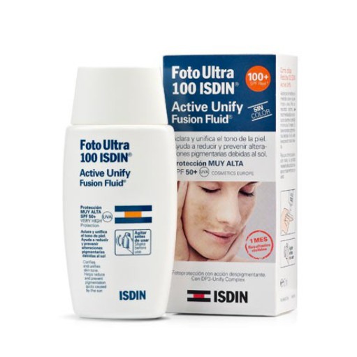 Isdin Dermatologist Sunblock Fusion Fluid Color Tinted 100SPF 50ML ...