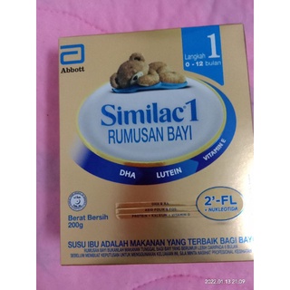 susu rumusan bayi langkah 1 similac 0-12bulan nukleotida,expired 6/2023 ...