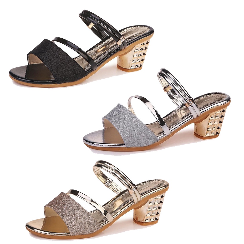 Tarte Heel (2 Way Straps) Sandal Heels Women's Wedges ESWW024-06 High ...