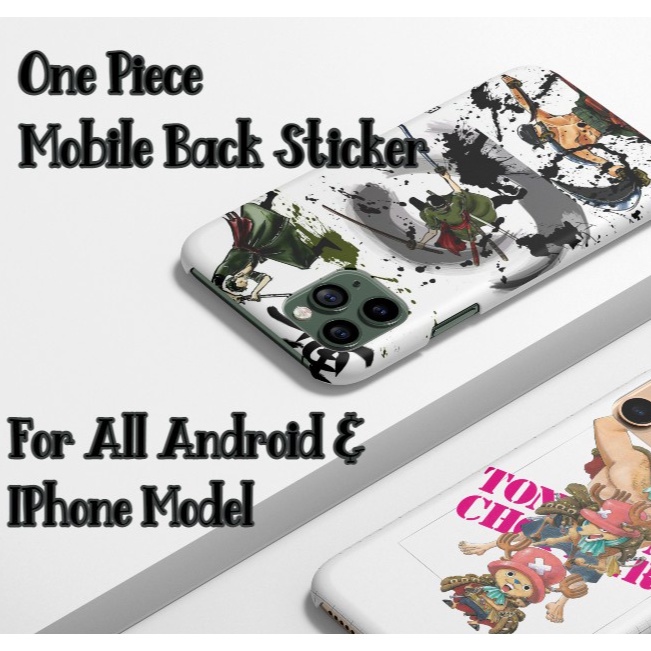 One Piece DIY Phone Back Sticker for ROG/ Black Shark All model - Back ...