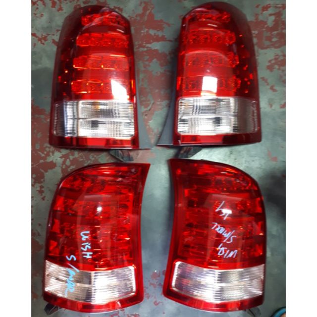 Toyota wish legend taillamp lampu belakang facelift tail light | Shopee ...