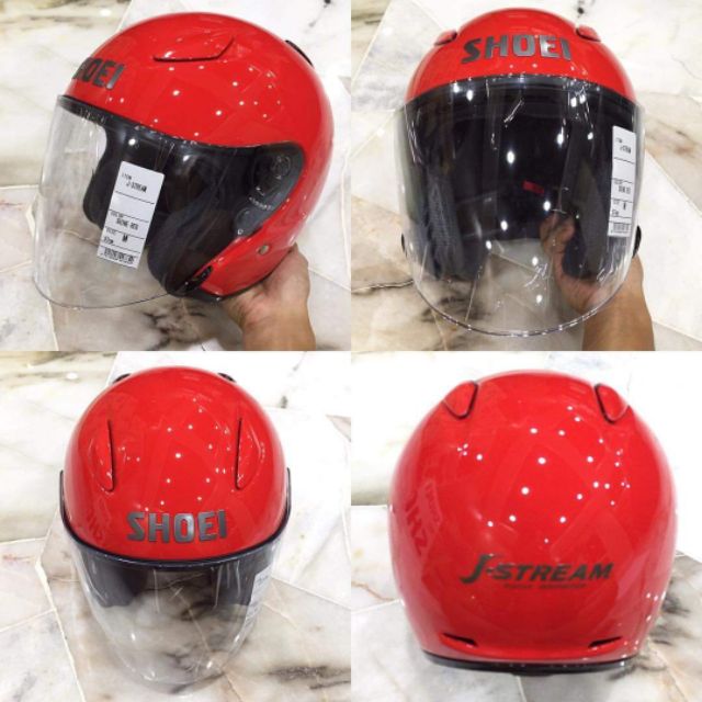 SHOEI J STREAM SHINE RED ORIGINAL NOS | Shopee Malaysia
