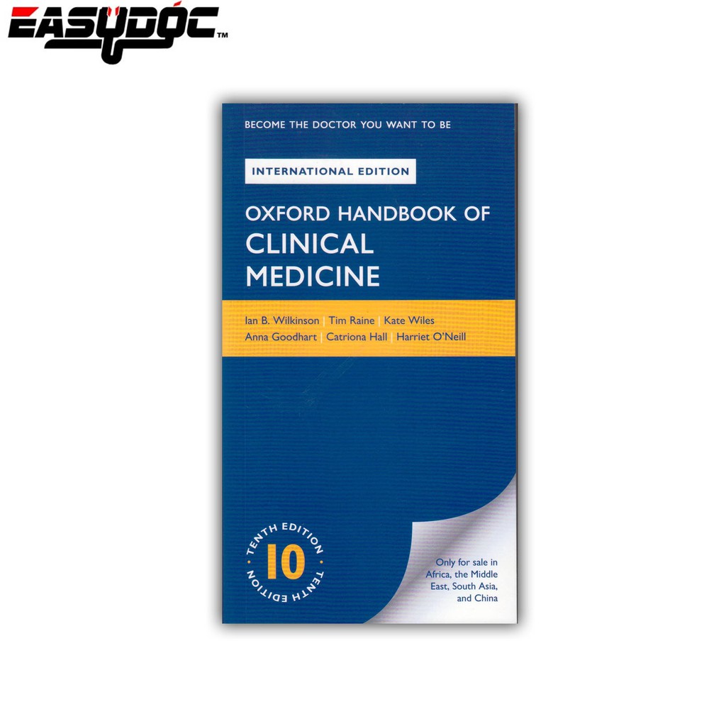 Oxford Handbook of Clinical Medicine 10th Edition (International ...