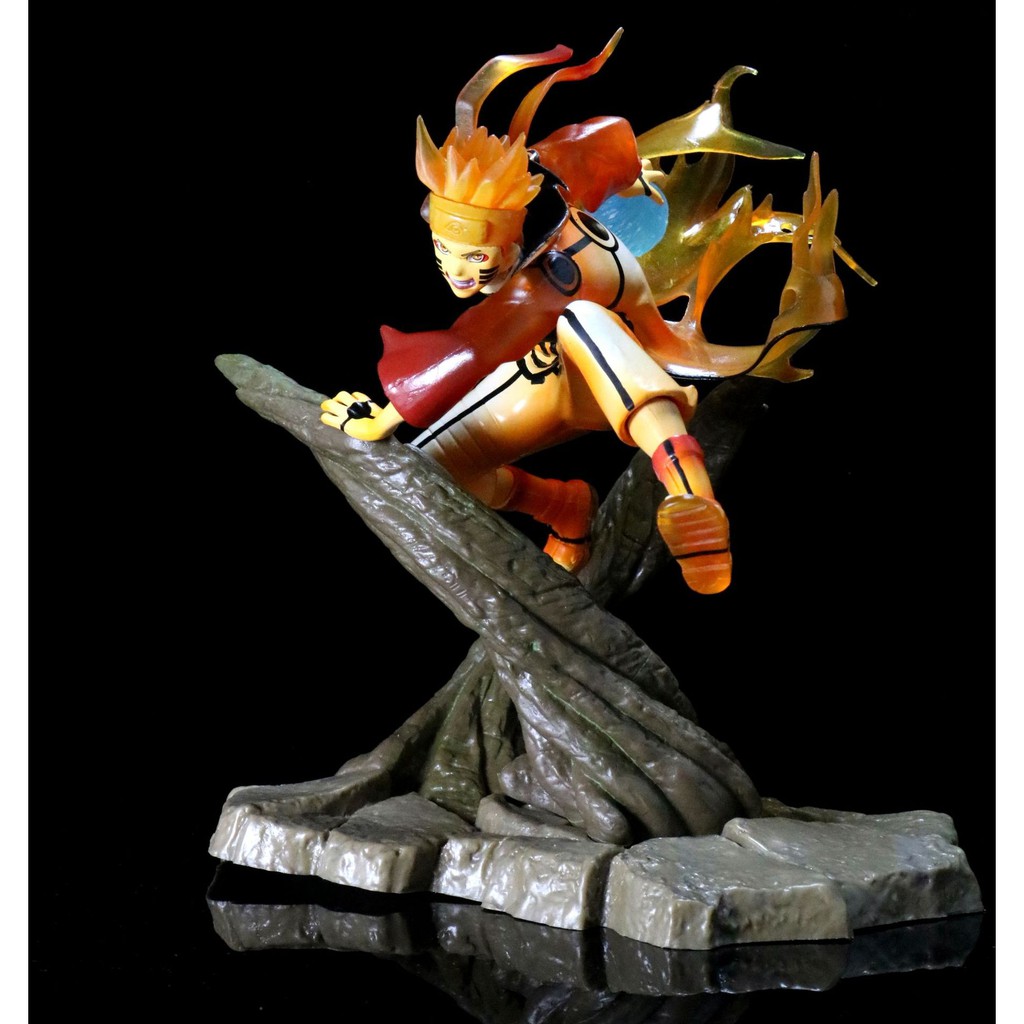 Anime Naruto Figure Naruto Uzumaki Jinchuuriki Rasengan Sage Mode ...