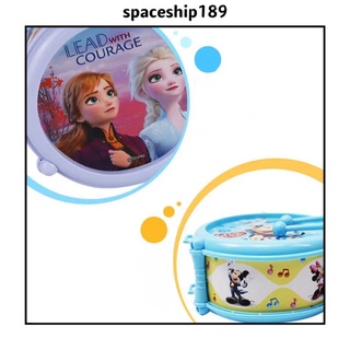Girl Early Learning Frozen Elsa Rattle Drum Children Toys (Gendang ...