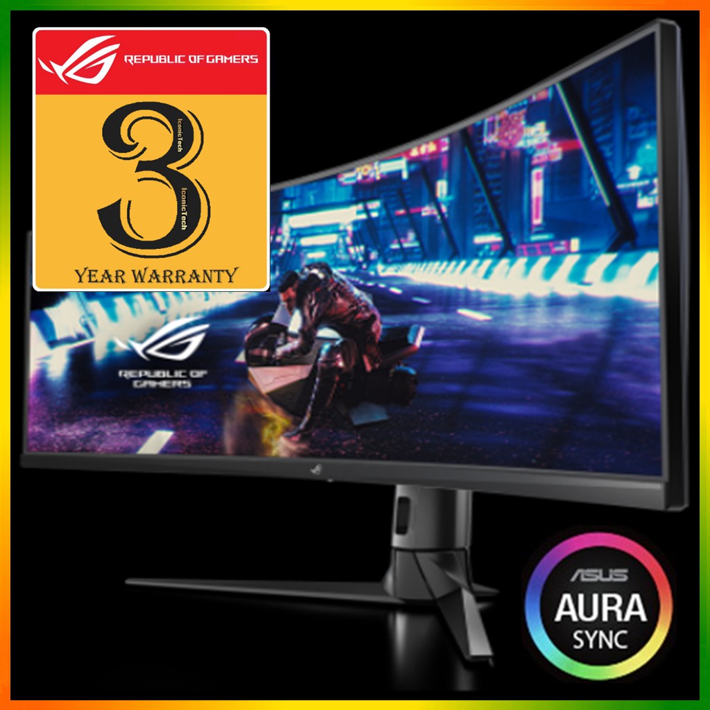 XG49VQ Ready Stock Asus ROG Strix XG49VQ 49” Curved Gaming FreeSync ...