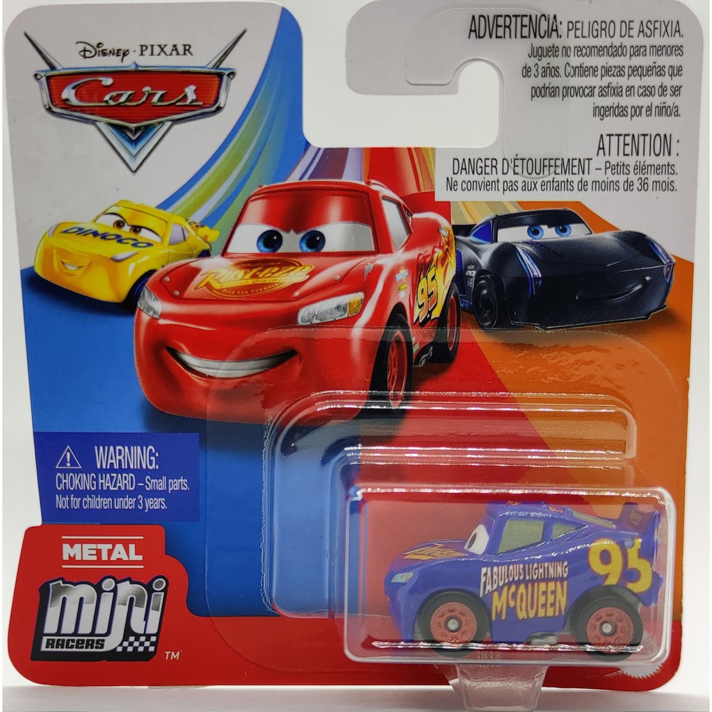 Mattel Disney Pixar Cars Mini Racer Series 6 #62 Fabulous Lightning ...