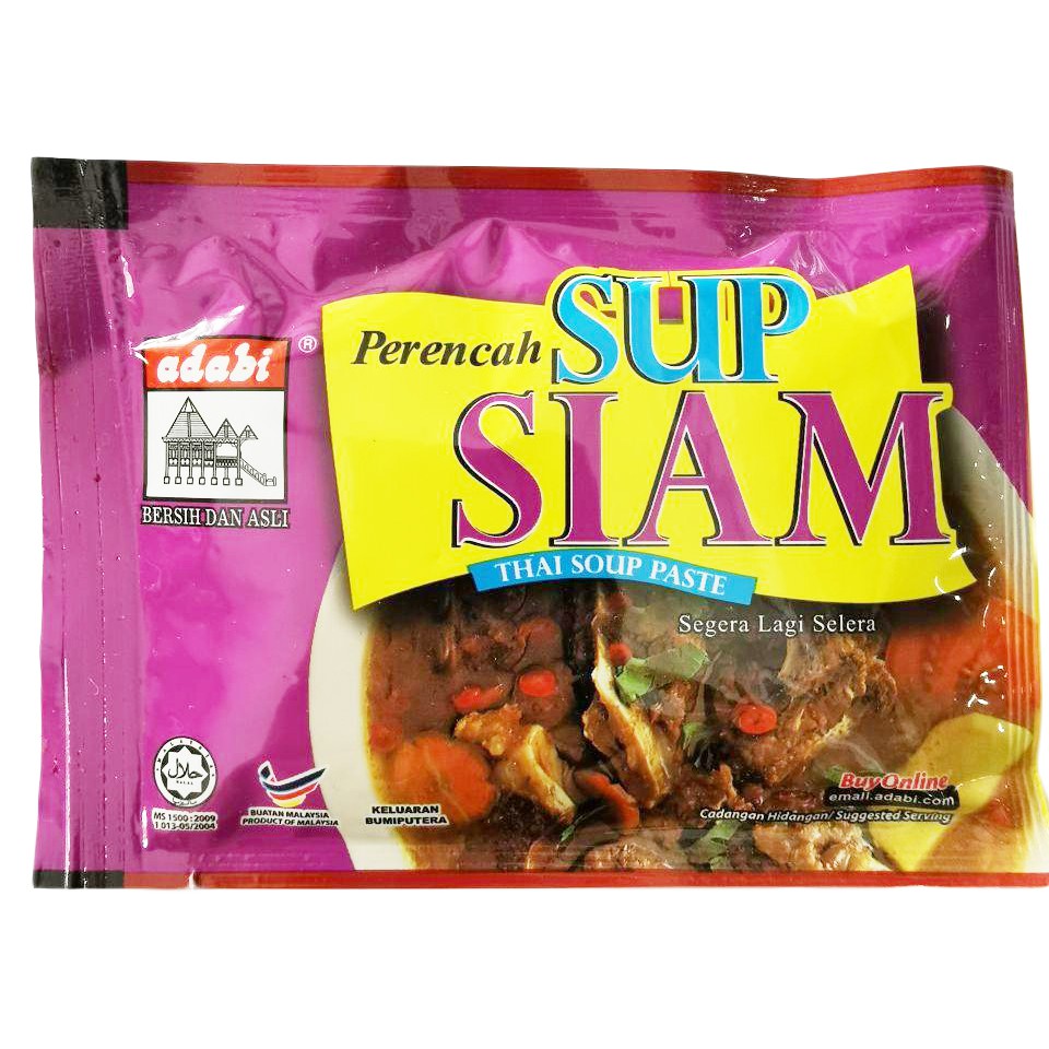 ADABI PERENCAH SUP SIAM 40G | Shopee Malaysia