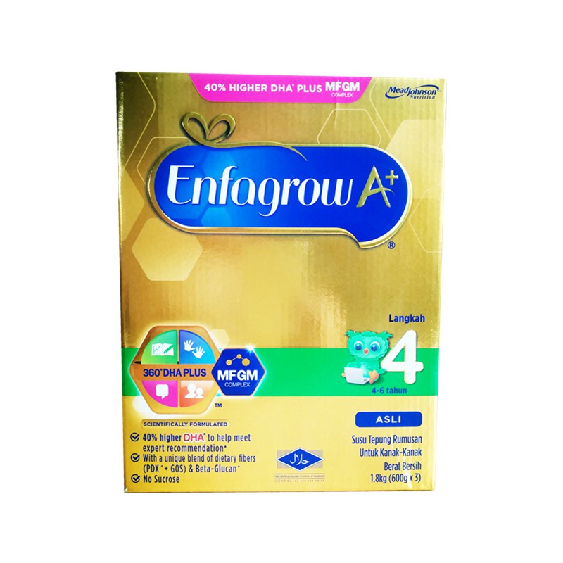 Enfagrow A+ Step 4 1.8kg (Original) | Shopee Malaysia