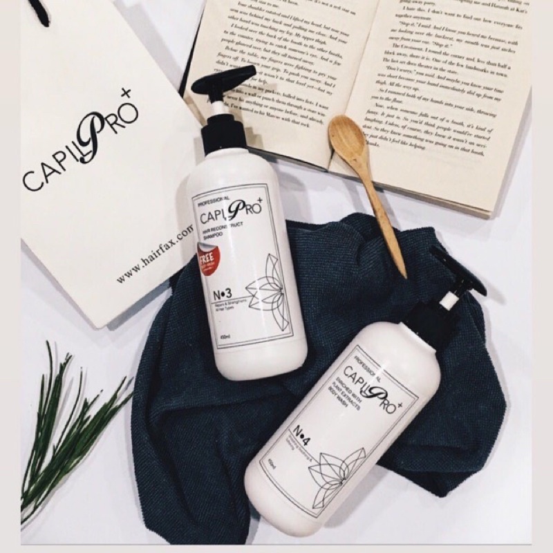 Capil Pro Hair Reconstruct Shampoo | 450ml [Free Body Wash 450ml ...