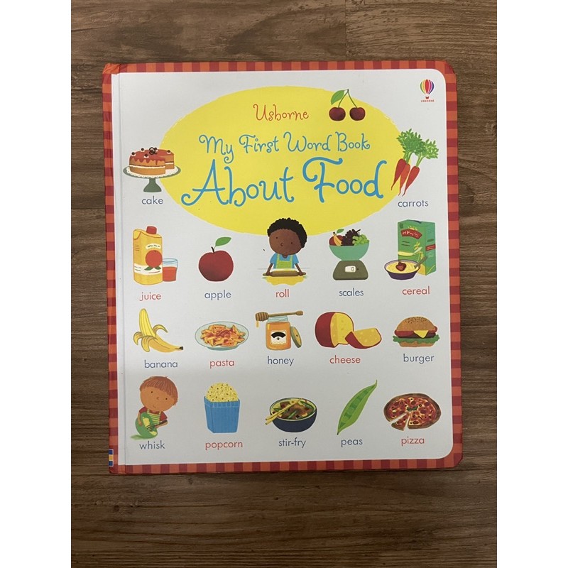 Usborne My First Word Book About Food Board Book | Shopee Malaysia