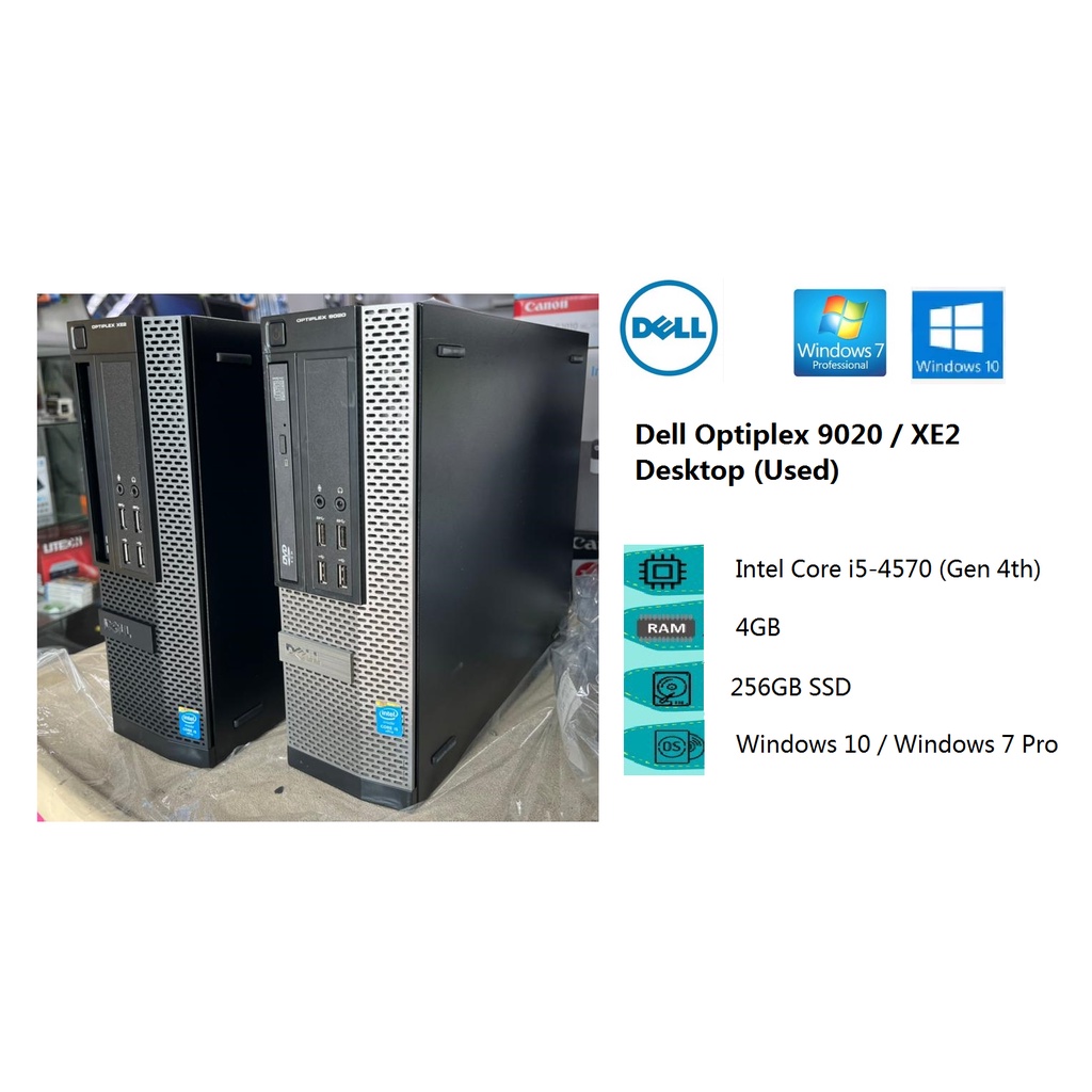 Dell Optiplex 9020 / XE2 Desktop PC (Used) | Shopee Malaysia
