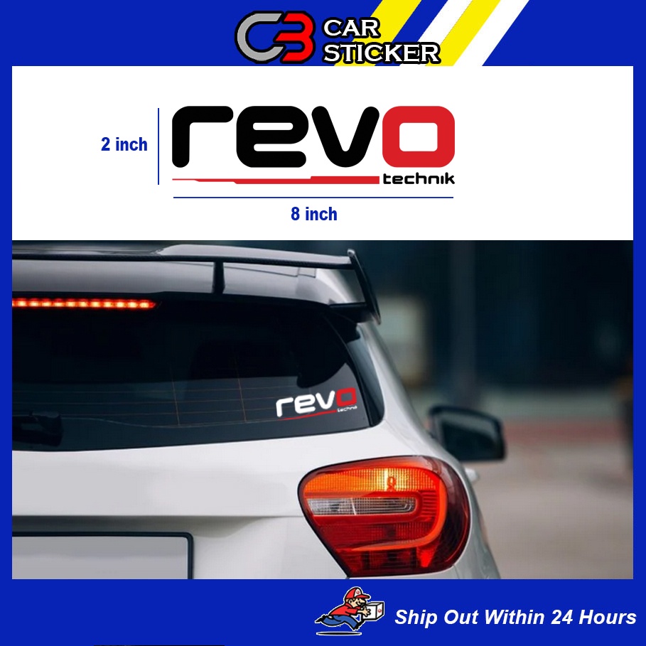 revo technik Vinyl Decal Car Stickers / cs681 | Shopee Malaysia