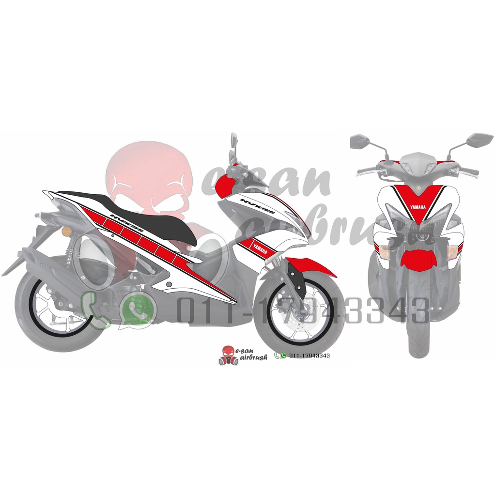 Airbrush NVX v1 60th Yamaha anniversary GP edition [New Design ...