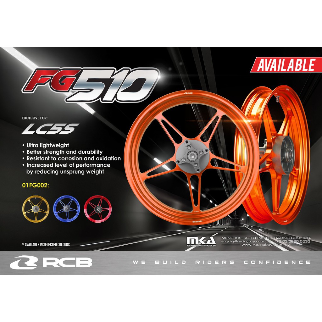 RCB-LC135 5S FORGED SPORT RIM FG510 100% Original | Shopee Malaysia