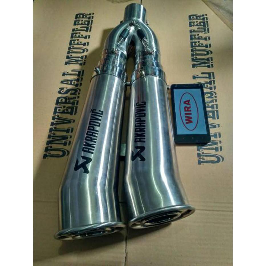 Discount AKRAPOVIC megaphone racing Exhaust | Shopee Malaysia