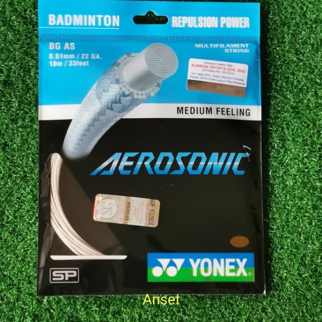 Yonex AEROSONIC String Original Sunrise Sports | Shopee Malaysia