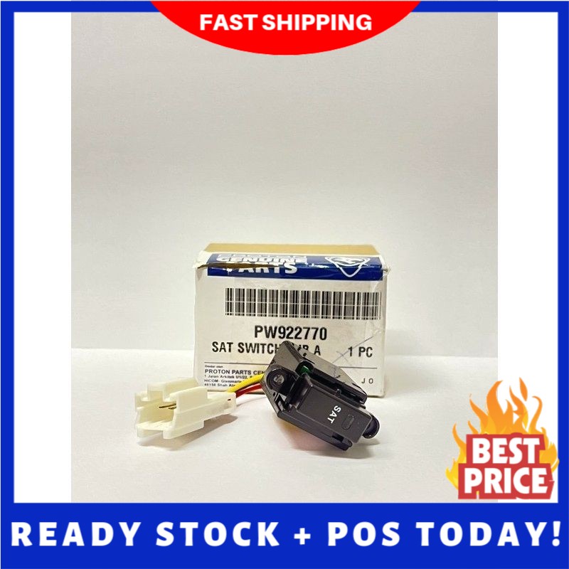 Original proton genuine saga blm flx gear lever control sat switch ...