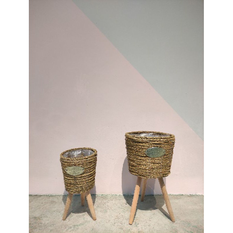 Bakul Rotan Logo Besi Emas | Shopee Malaysia