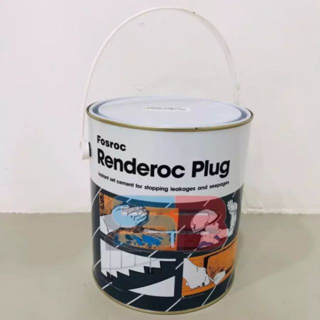 Renderoc Plug Cement Plug 4.5kg | Shopee Malaysia