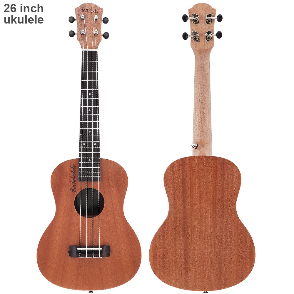 26 Inch 18 Fret Tenor Ukulele Acoustic Guitar | Shopee Malaysia