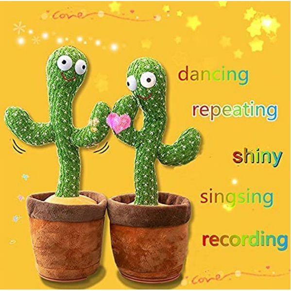 Msia 120 Eng Songs Tik Tok Electric Cactus Dancing Twist Singing