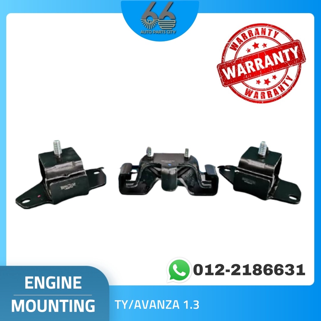 ENGINE MOUNTING TOYOTA AVANZA 1.3 SET (MADE IN MALYSIA) | Shopee Malaysia