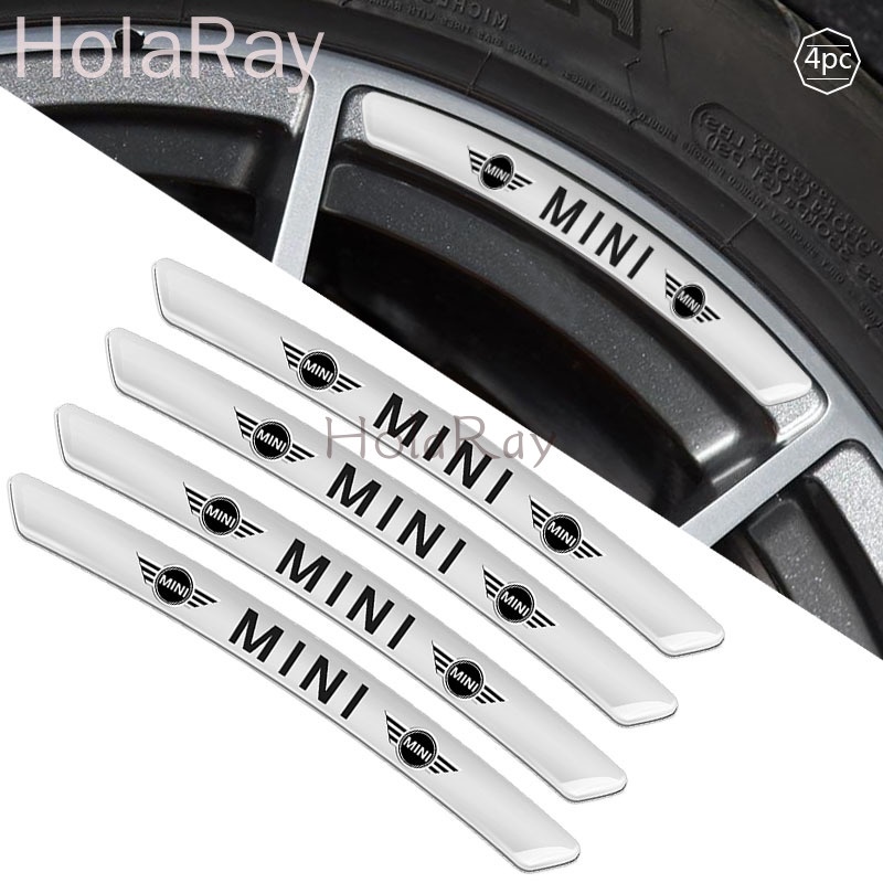 4pcs Car Decal Sticker Wheels Rims Racing Car Sticker Wheel Hub Decals ...