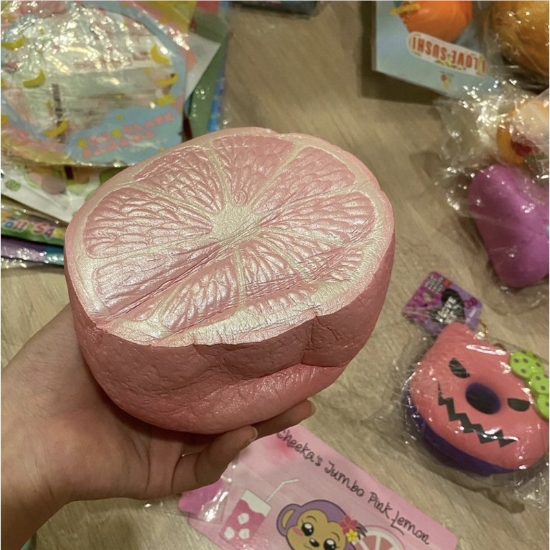 puni丸 pink lemon【squishy】 | Shopee Malaysia