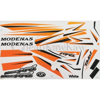 MODENAS MR1 STICKER (1) // KRISS MR1 BODY COVER SET STICKER STICKER MR1 ...