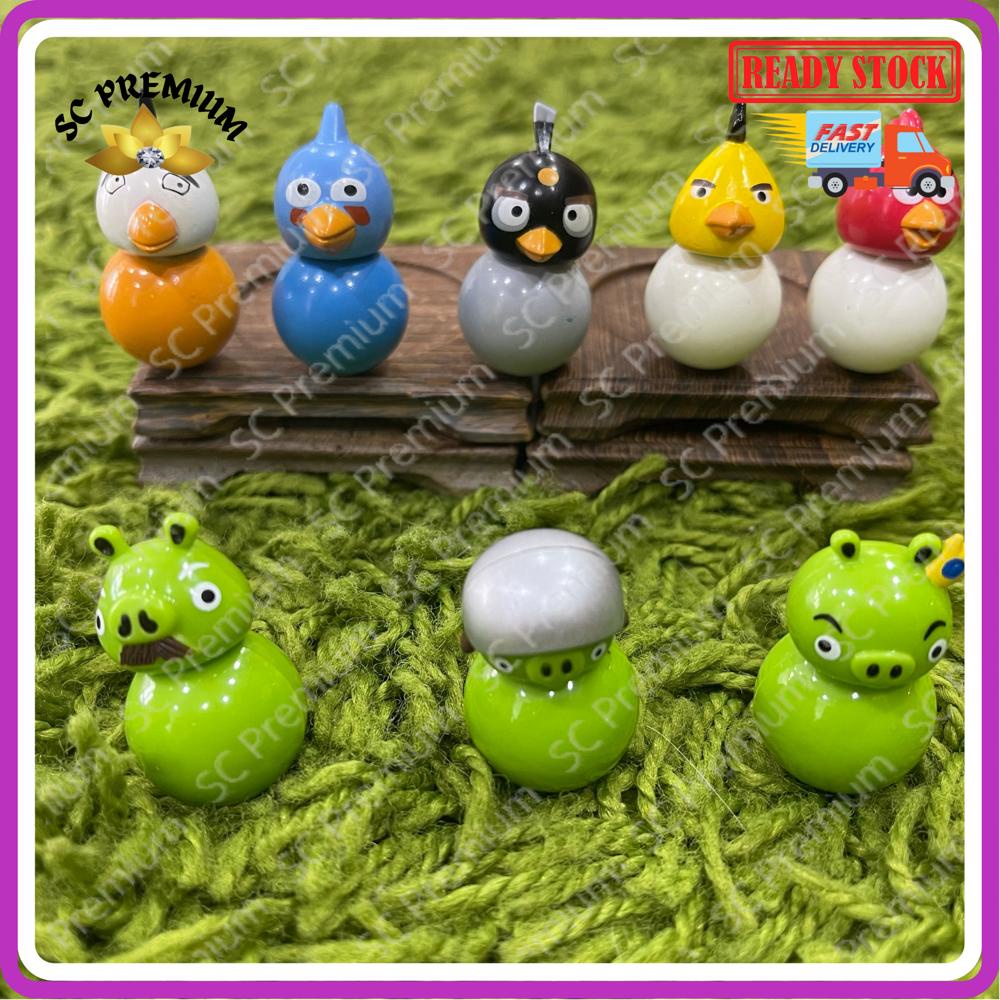 [Ready Stock] Angry Bird Roly Poly Cartoon Roly Poly Toy Tilting Doll ...