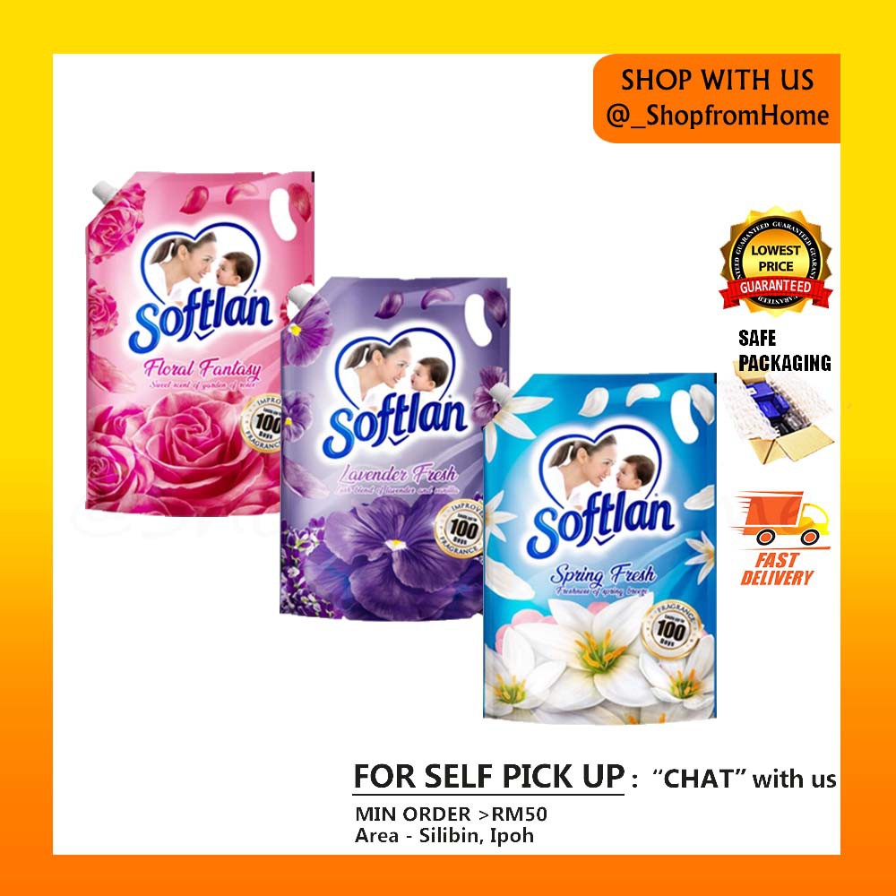 Softlan Liquid Detergent 1.4L (Assorted Flavors) | Shopee Malaysia