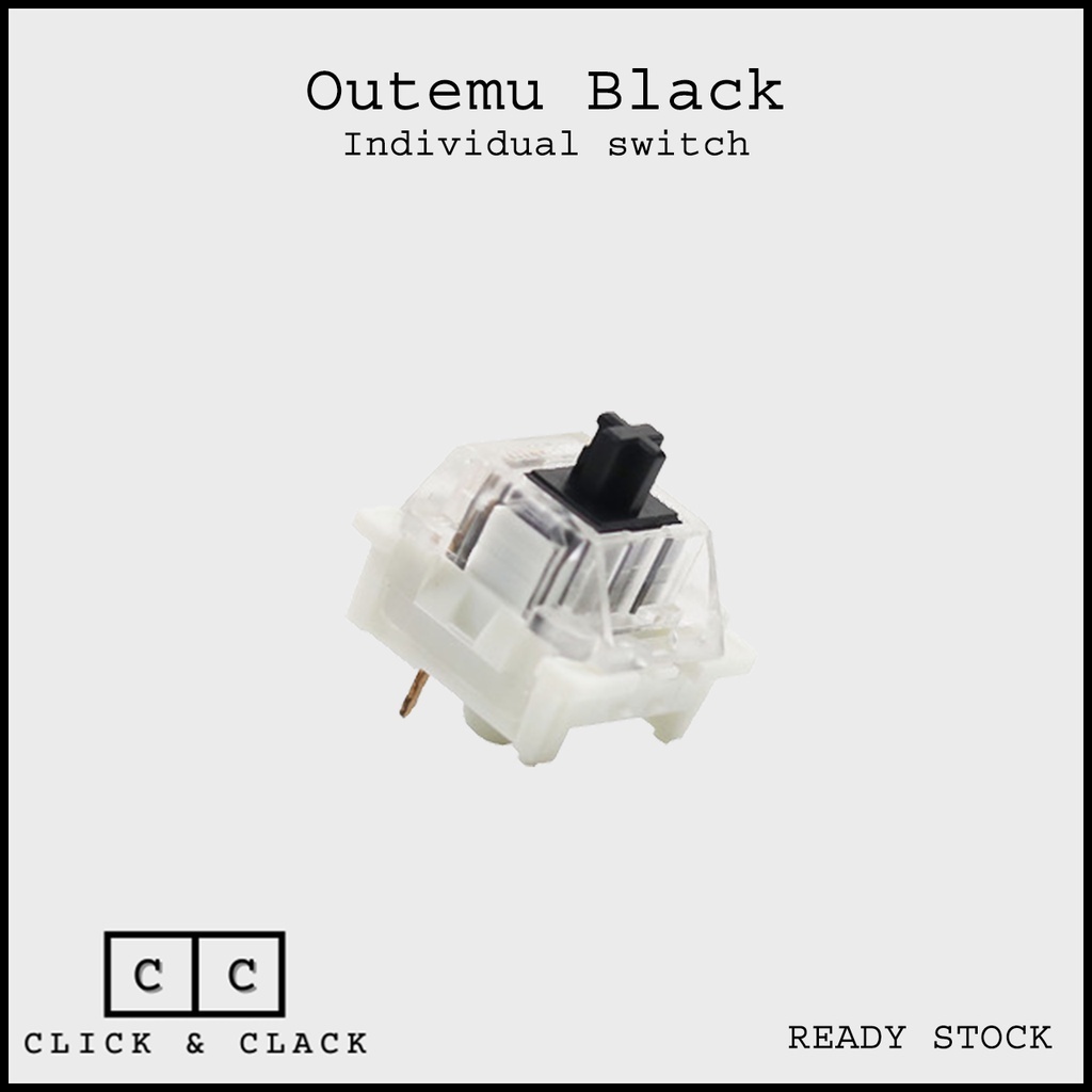 Outemu Black Mechanical Switch for Mechanical Keyboard (1 pcs) | Shopee ...