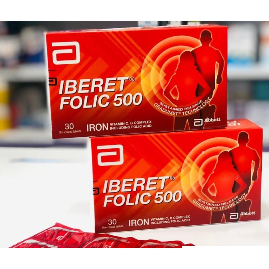 ABBOTT IBERET FOLIC 500 30s | Shopee Malaysia