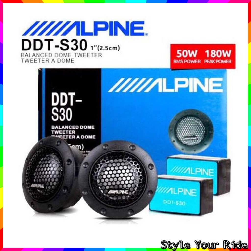 DDT-S30 ALPINE TWEETER | Shopee Malaysia