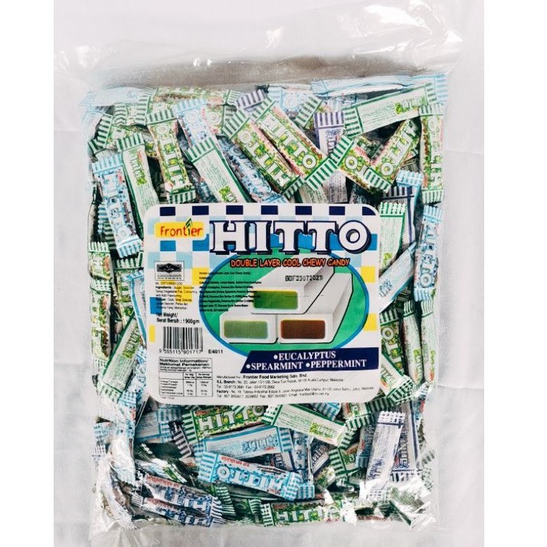 ( READY STOCK ) Hitto Double Layer Cool Chewy Candy 900g | Shopee Malaysia