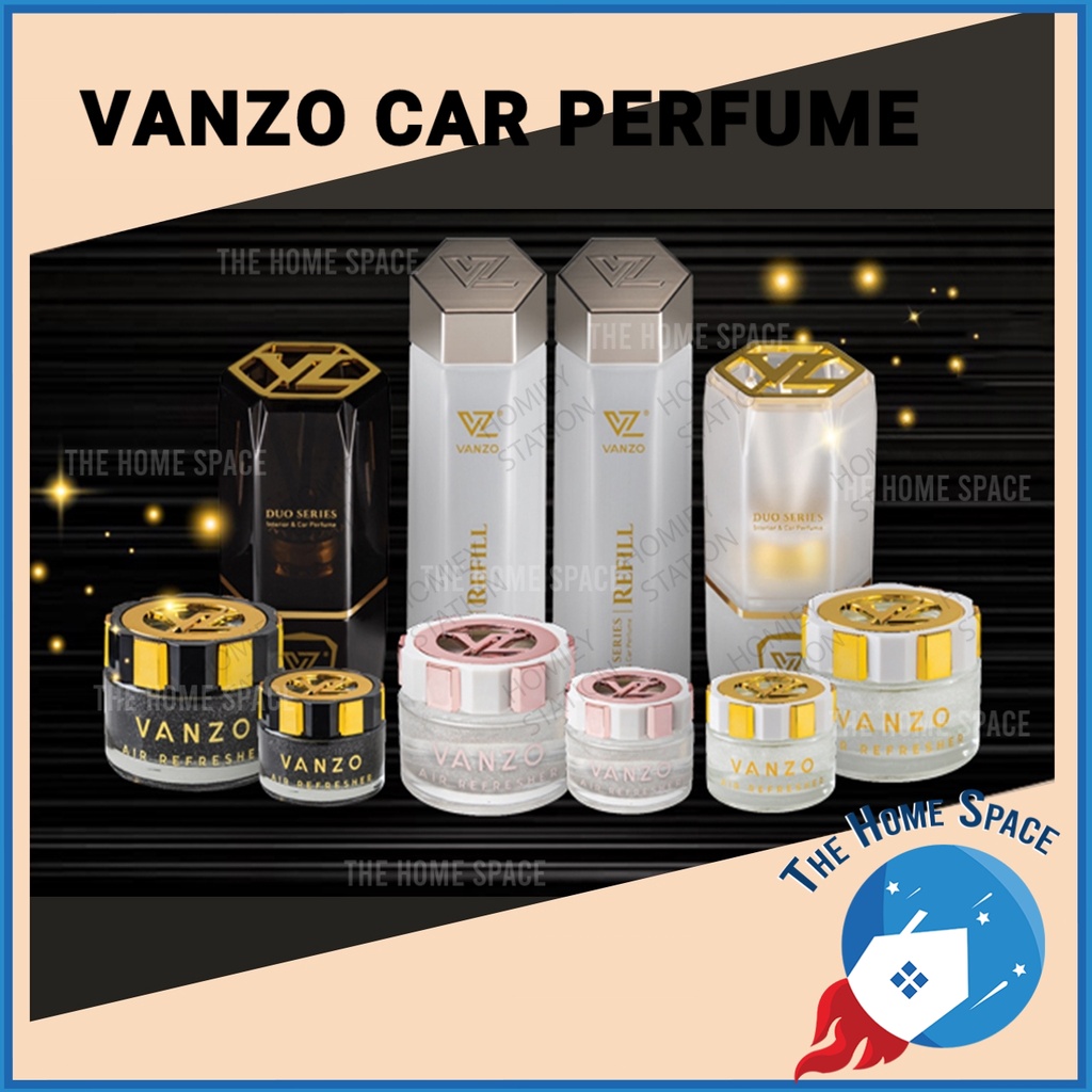 Vanzo Car Perfume Full Range Car Air Freshener Penyaman Udara Kereta ...