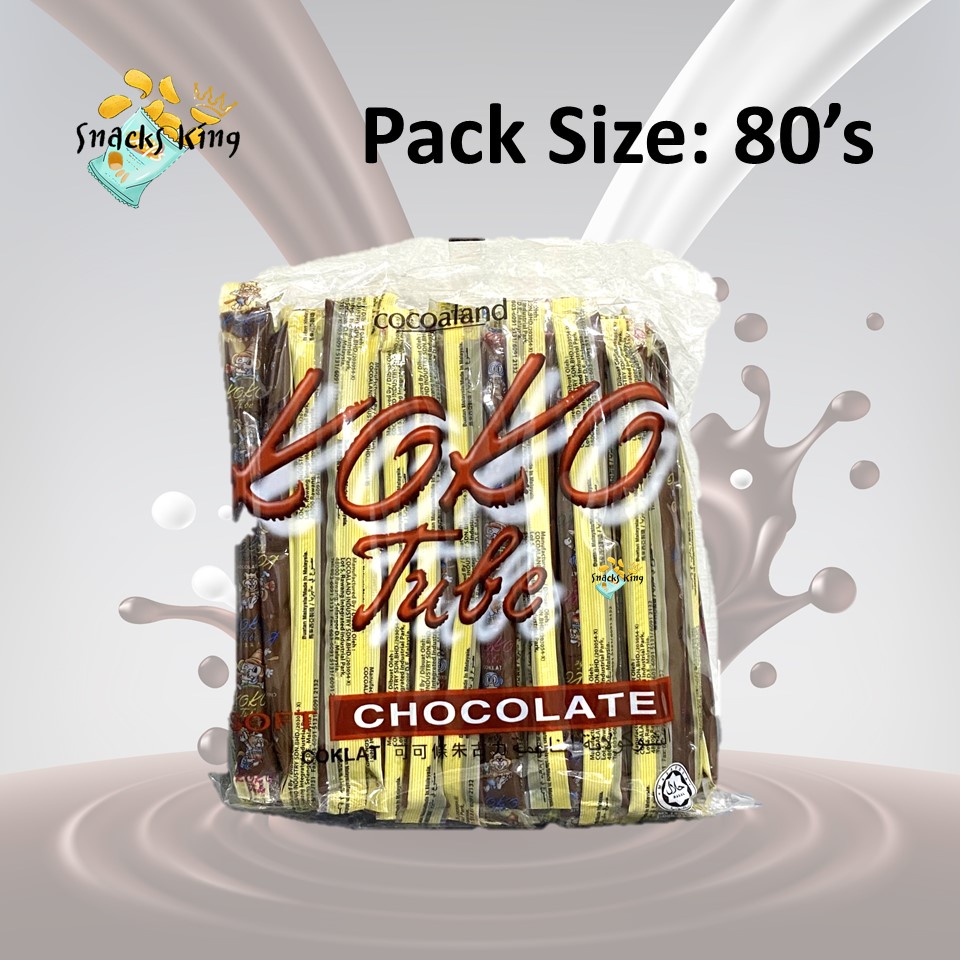 Cocoaland Koko Tube / Chocolate Sticks ( 80's ) | Shopee Malaysia