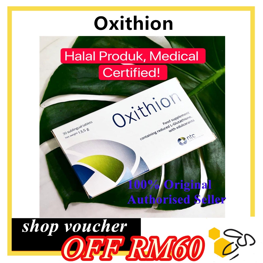【12.12 PROMO】Oxithion Produk Putih KKM Approval FREE FaceMask ...