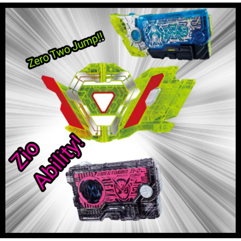 DX Kamen Rider Zero Two+Zio Progrise Key | Shopee Malaysia