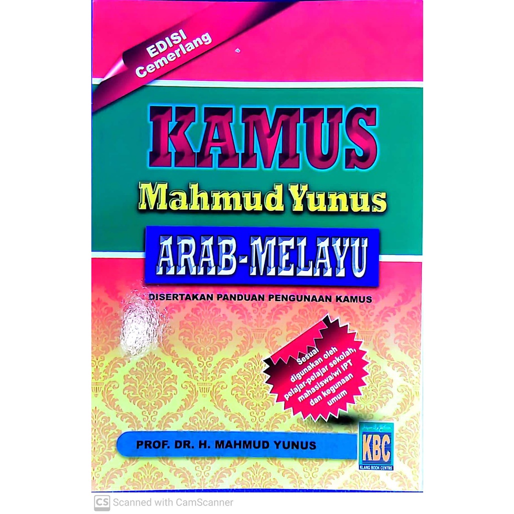 KAMUS MAHMUD YUNUS ARAB-MELAYU (MEDIUM SIZE) | Shopee Malaysia