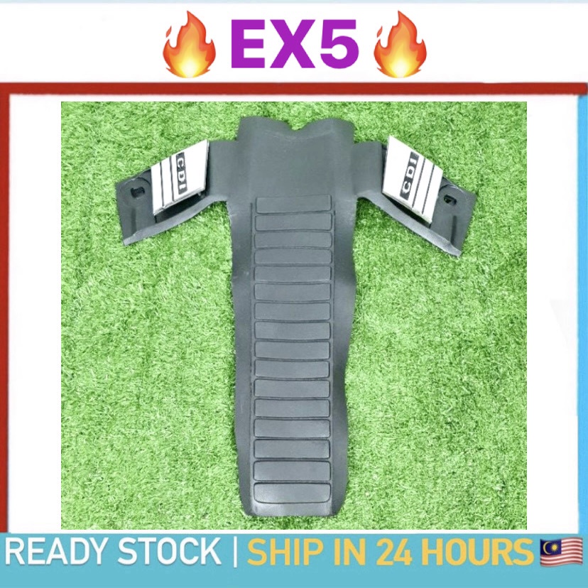 Ex5 Leg Shield Rubber With Logo CDI CENTRE RUBBER GETAH LEGSHIELD KEPAK ...