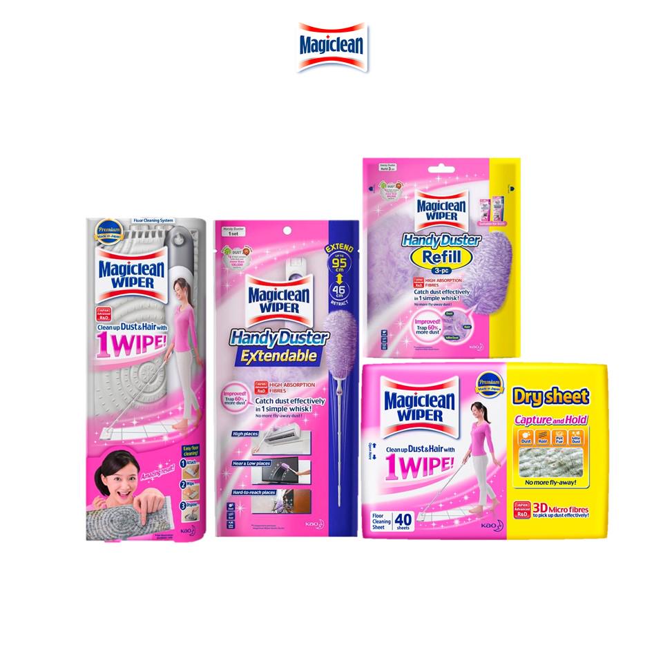 MAGICLEAN Wiper Mop & Handy Duster Bundle | Shopee Malaysia