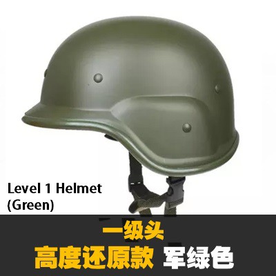 PUBG Level 1 Helmet High Quality Scale 1:1 Cosplay Demo Display Green ...